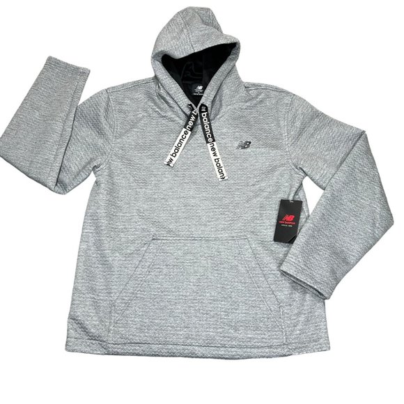 New Balance | Shirts | New Balance Hoodie Pullover Mens Athletic Poly ...